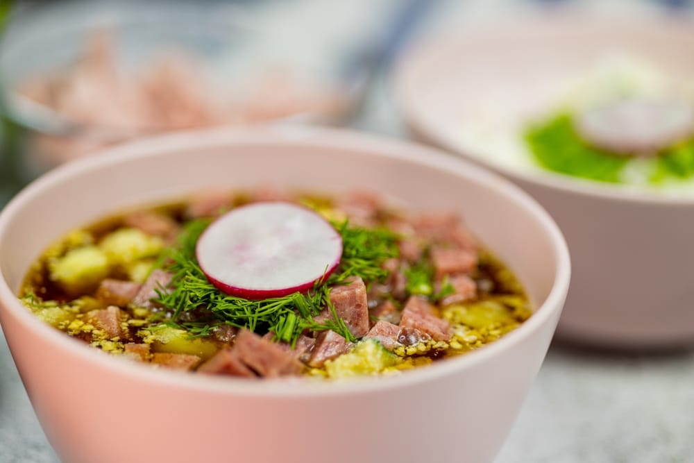 Окрошка на комбуче: освежающий суп для вашего здоровья